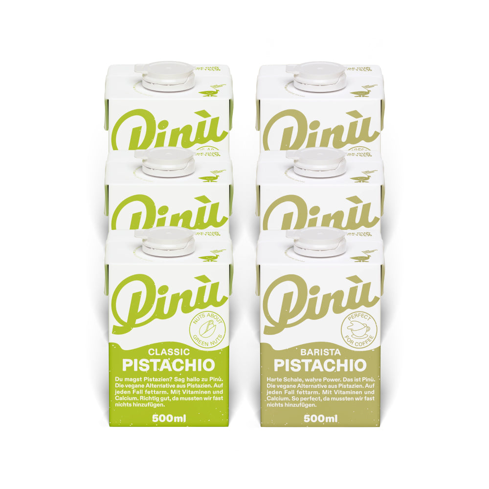 Pinù Pistazienmilch • Vegan • Aufschäumbar • Kalorienarm